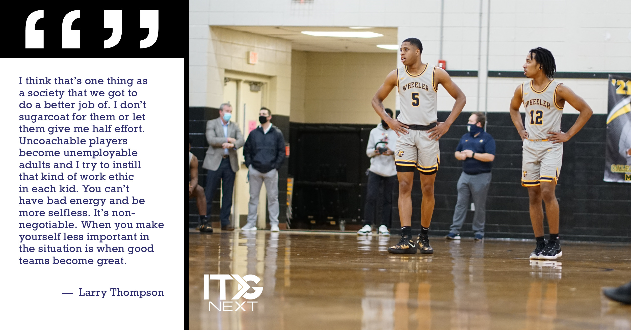 Wheeler Basketball Coach Keeping the Legacy Alive - ITG Next