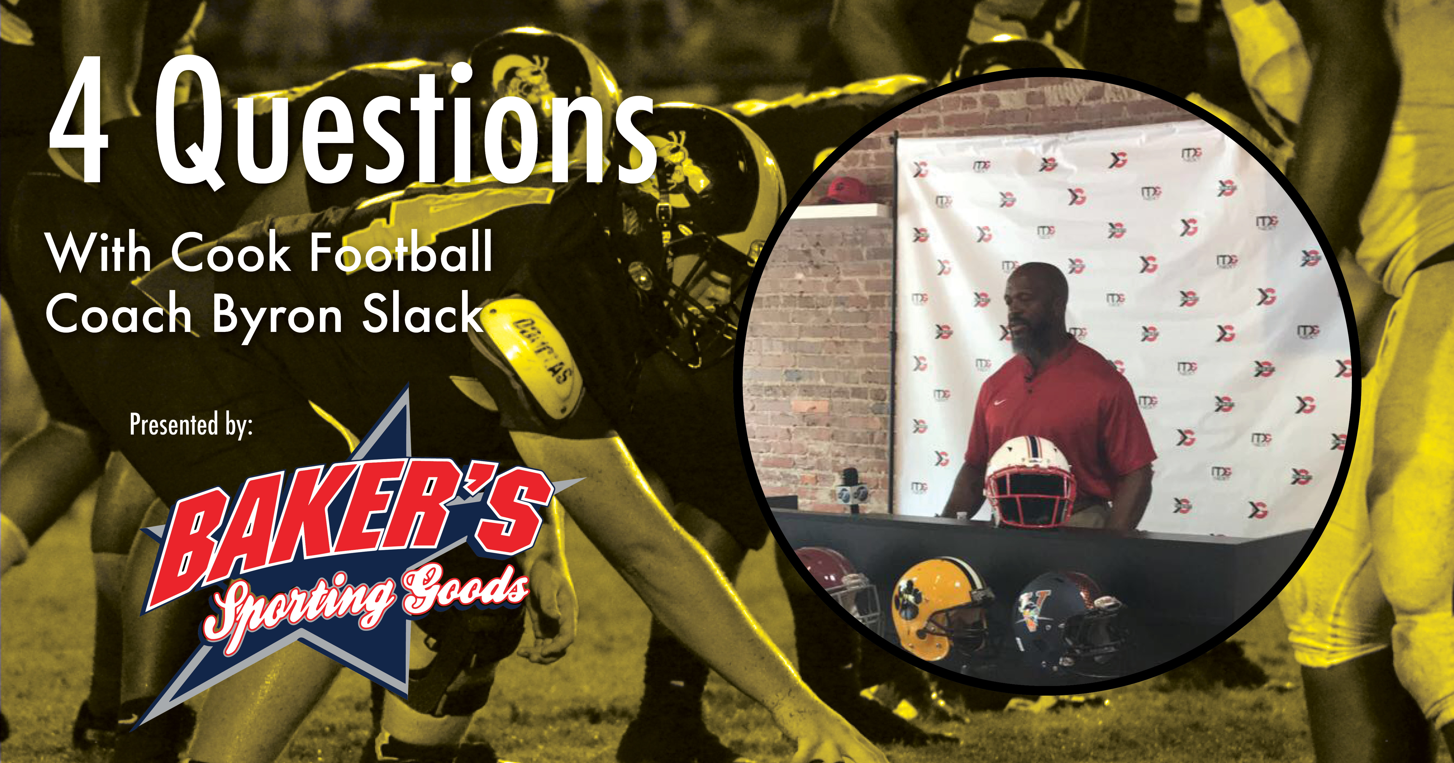 4 Questions With Cook Football Coach Byron Slack - ITG Next