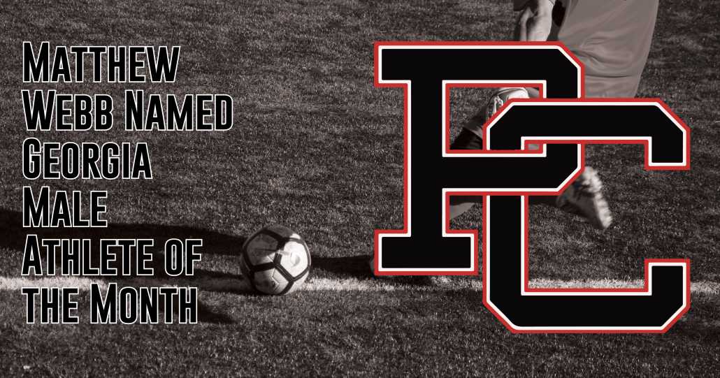 Matthew Webb Named Georgia Male Athlete of the Month - ITG Next