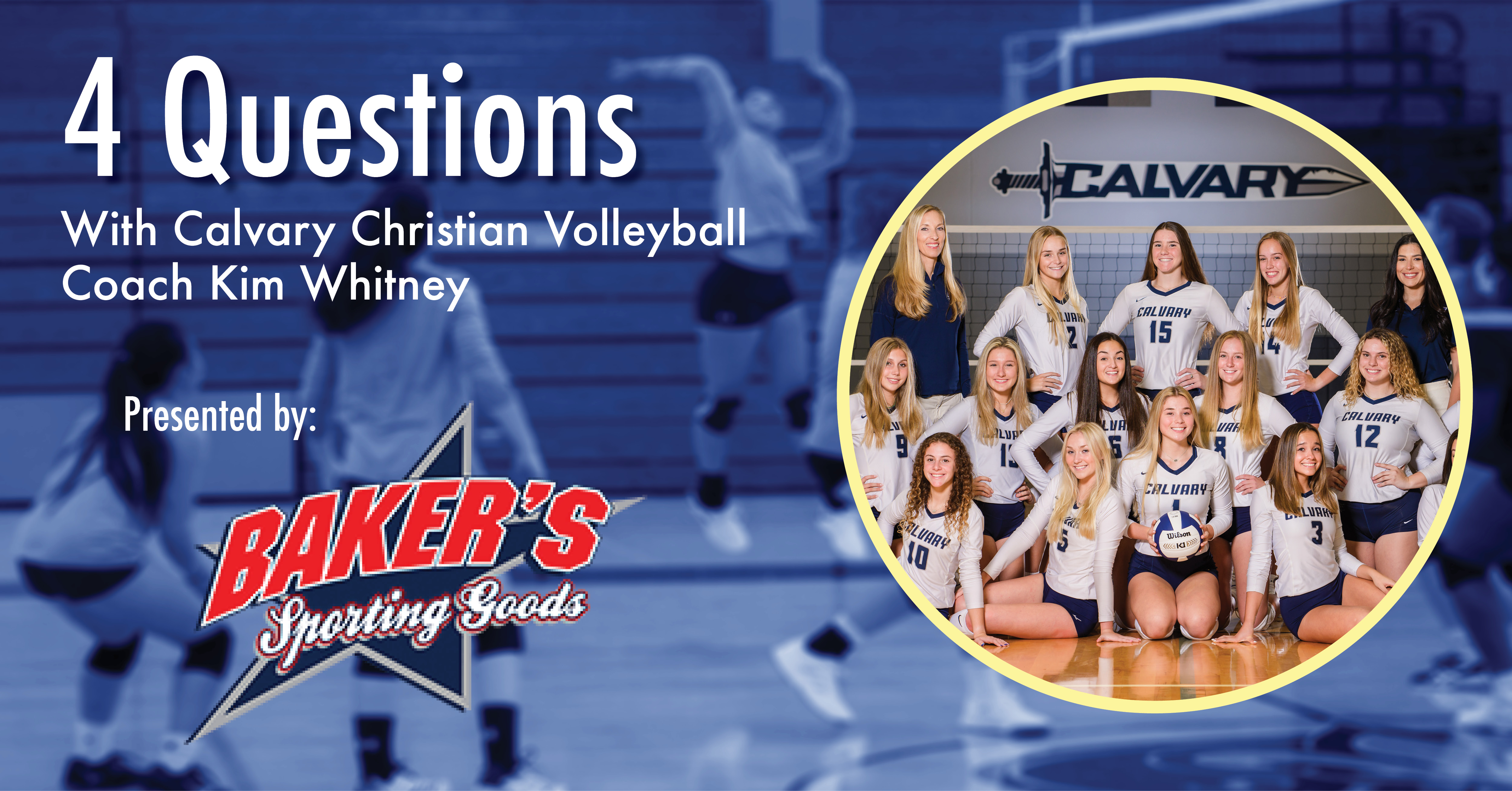 4 Questions With Calvary Christian Volleyball Coach Kim Whitney - ITG Next