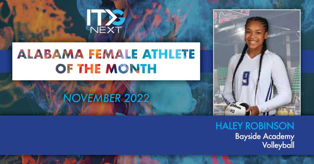 Bayside Volleyball Player Haley Robinson Voted Alabama Female Athlete ...