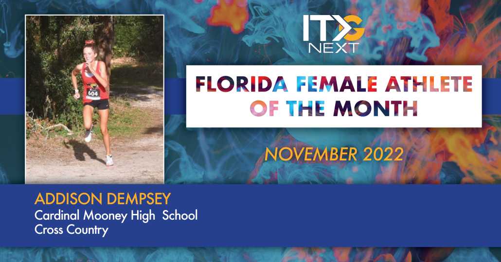 Cardinal Mooney Cross Country Runner Dempsey Voted Florida Female ...