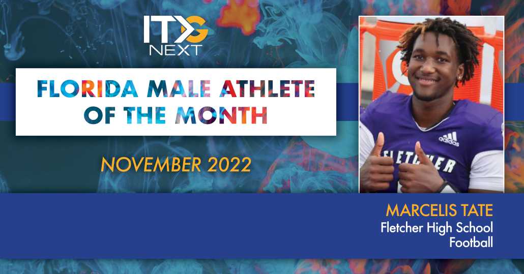 Fletcher Quarterback Marcelis Tate Voted Florida Male Athlete of the ...