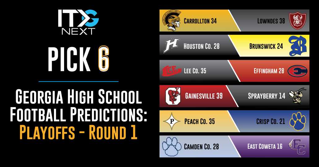 Pick-6: Compelling Georgia High School Football Round 1 Playoff ...