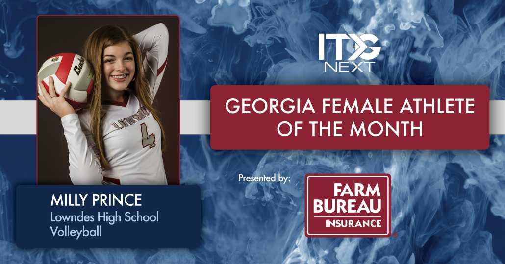 Lowndes Volleyball Player Milly Prince Voted Georgia Female Athlete of ...