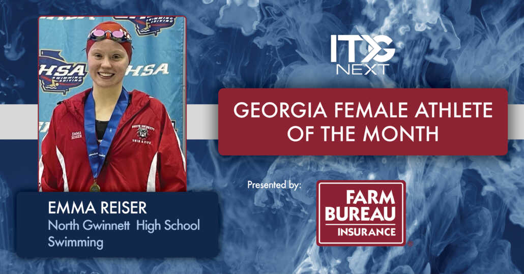 North Gwinnett Swimming’s Emma Reiser Named Georgia Female Athlete of ...