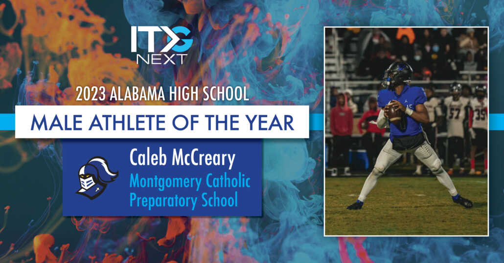 Montgomery Catholic 2-Sport Standout Caleb McCreary Named 2023 Alabama Male Athlete of the Year ...