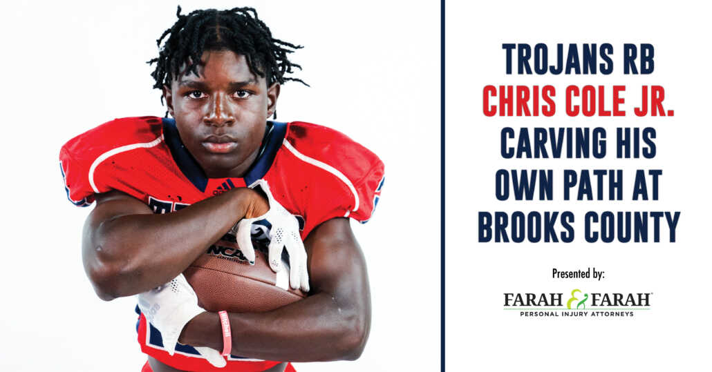 Trojans RB Chris Cole Jr. Carving His Own Path at Brooks County - ITG Next