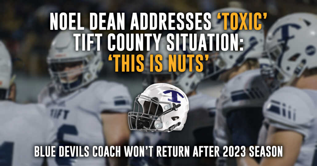 Noel Dean Addresses ‘Toxic’ Tift County Situation: ‘This Is Nuts’ - ITG ...