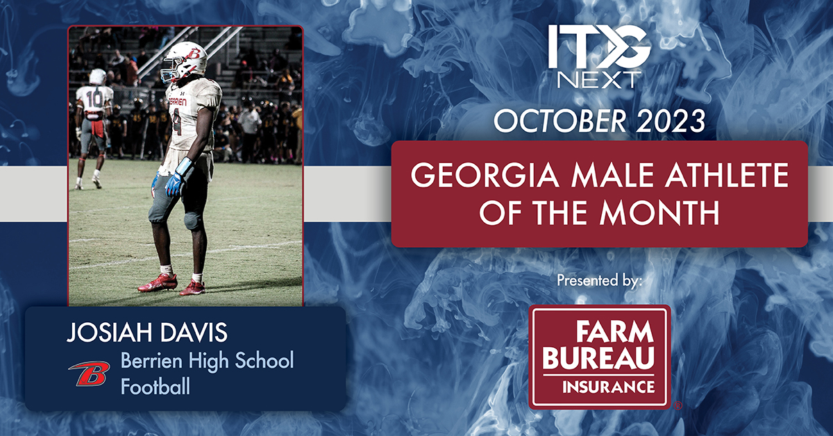 Georgia Male Athlete of the Month: Berrien Football Standout Josiah ...