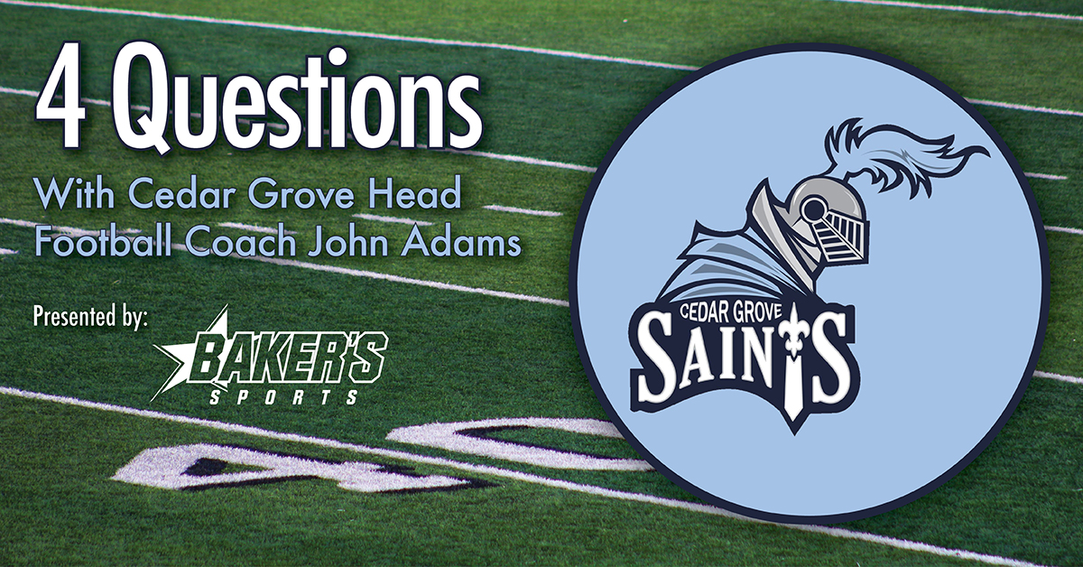 4 Questions with Cedar Grove Football Coach John Adams - ITG Next