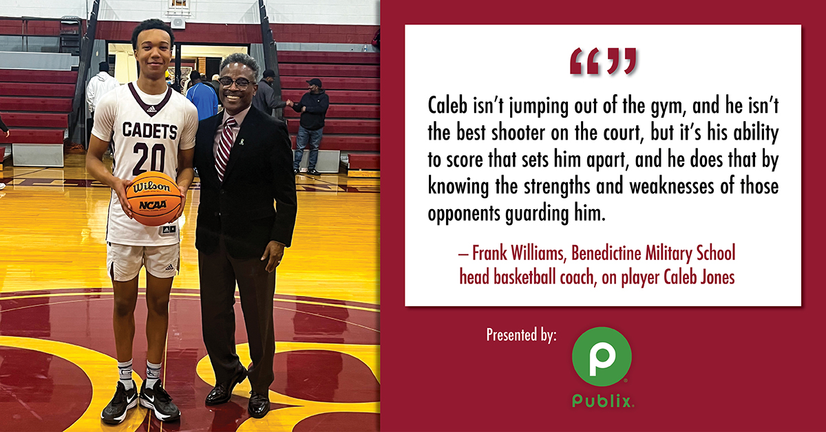 Benedictine Basketball Standout Caleb Jones Gets It Done With Mind and ...