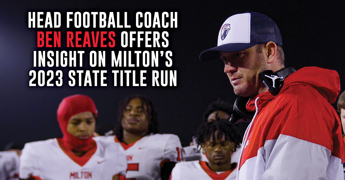 Milton Football Wins 2023 GHSA Class 7A State Championship - ITG Next