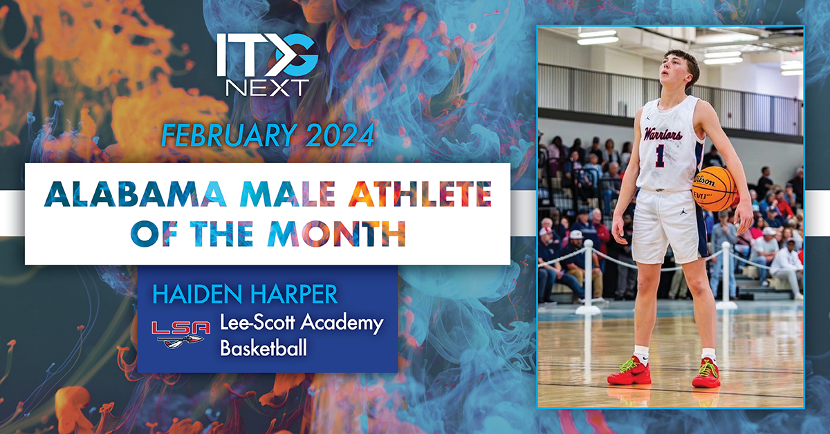 Lee-Scott Basketball Player Haiden Harper Voted Alabama Male Athlete of ...