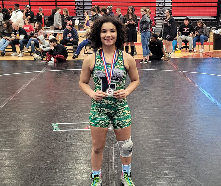 Enterprise High Female Wrestler Evelyn Holmes-Smith Wins 4th State ...
