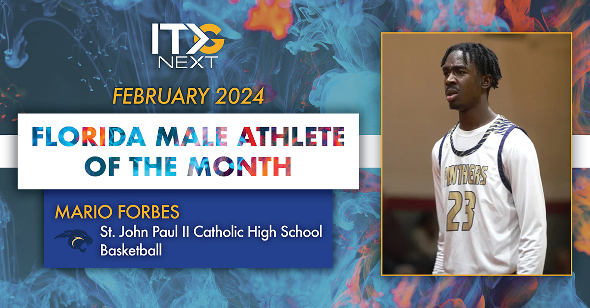 St. John Paul II Forward Mario Forbes Voted Florida Male Athlete of the ...
