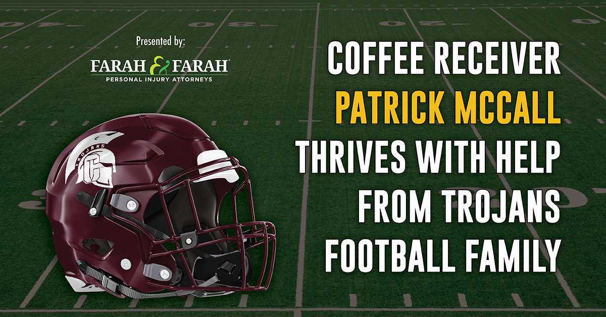 Coffee Receiver Patrick McCall Thrives With Help From Trojans Football ...