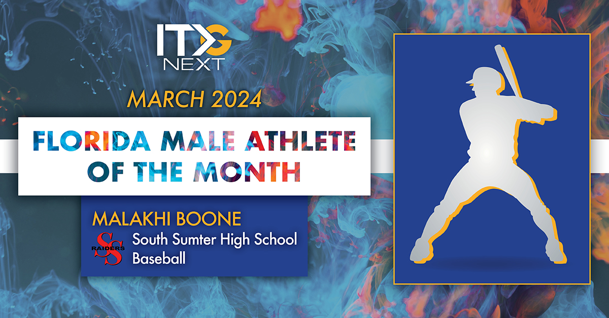 South Sumter Baseball Player Malakhi Boone Voted Florida Male Athlete ...