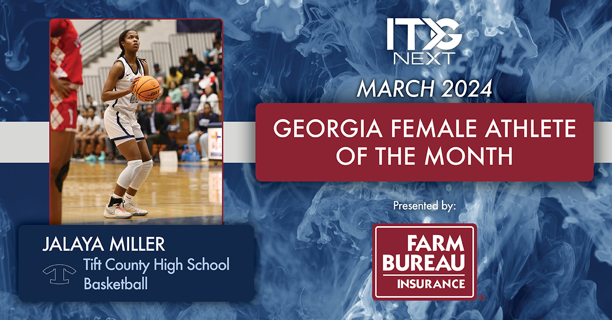 Tift County Basketball Player Jalaya Miller Voted Georgia Female ...