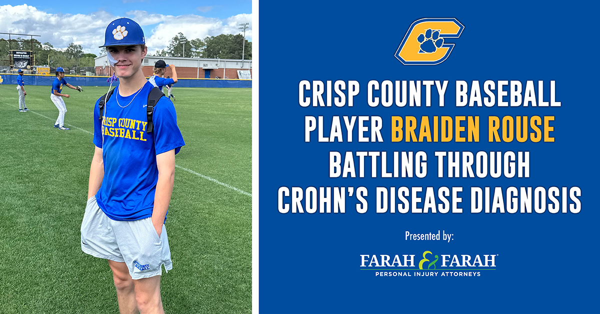 Crisp County Baseball Player Braiden Rouse Battling Through Crohn's ...