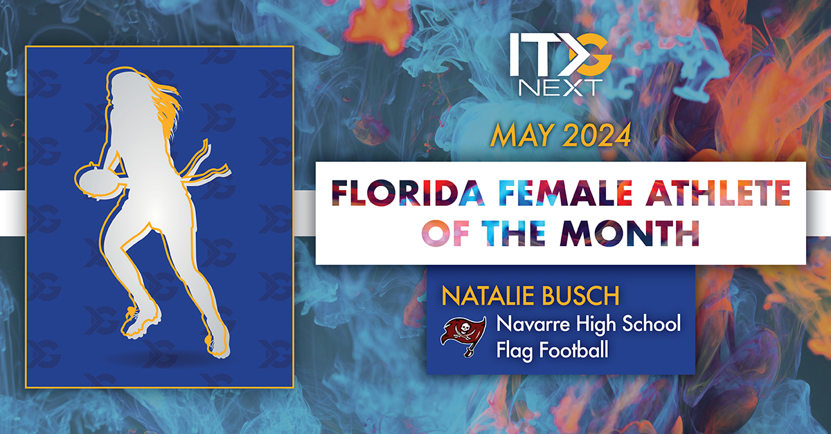 Navarre Flag Football Player Natalie Busch Voted Florida Female Athlete ...