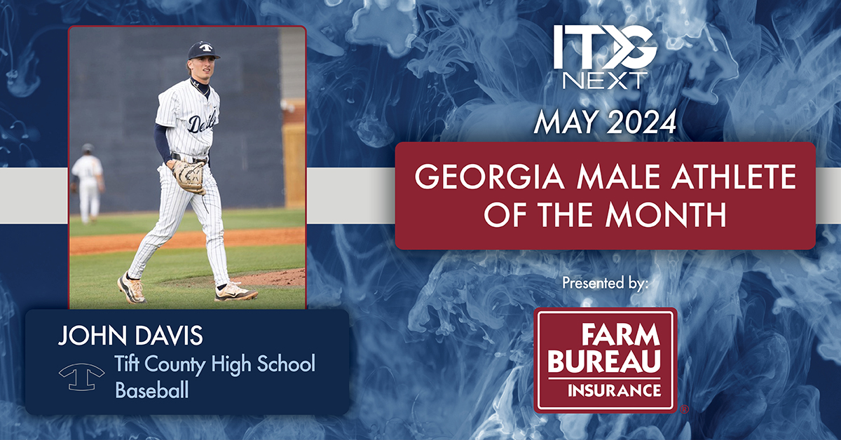 Tift County Baseball Player John Davis Voted Georgia Male Athlete of ...
