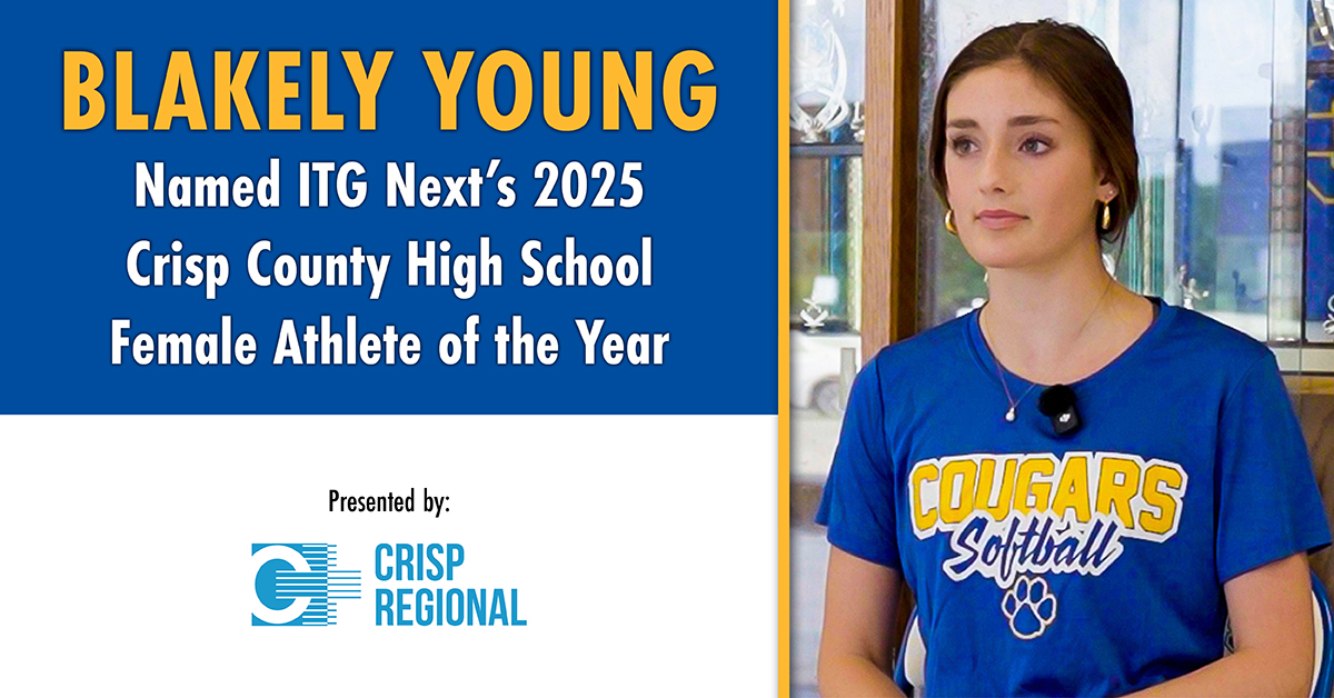 Blakely Young Named ITG Next’s 2025 Crisp County High School Female ...